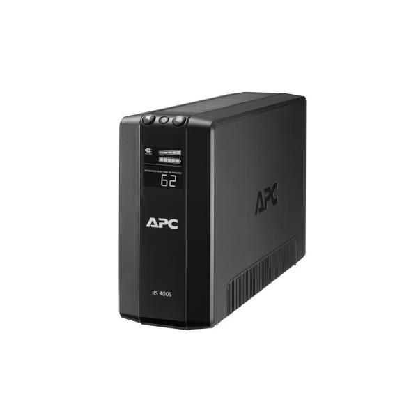 クライアントPC、エントリーNAS、POSシステムなどの電源保護に最適な正弦波出力UPS。出力容量　400VA/240W、ラインインタラクティブUPS、サージ保護＋バックアップコンセント(3)、サージ保護のみコンセント(3)、リセット可能入...