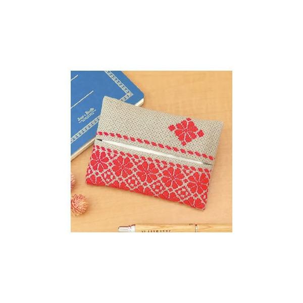 こぎん 北欧ティスト カラフル ティッシュケース キット