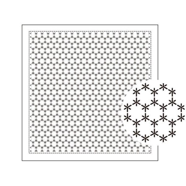 刺し子 一目刺し 花ふきん 布パック かんたん 初級者