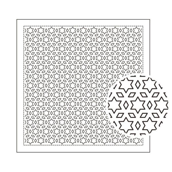 刺し子 一目刺し 花ふきん 布パック かんたん 初級者