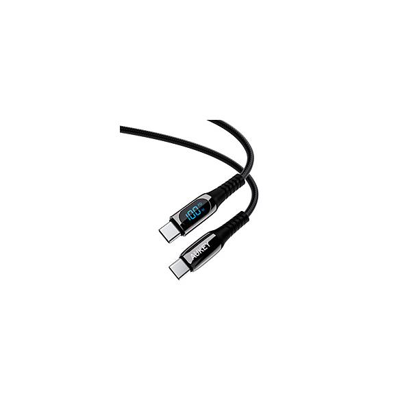 【発売日：2022年08月19日】デジタルディスプレイ付き最大100W出力対応1m USB-C to Cケーブル。高性能で安全性が高く、さまざまなUSB-C機器に安心して長くご使用いただけます。<br>「100W USB-C T...