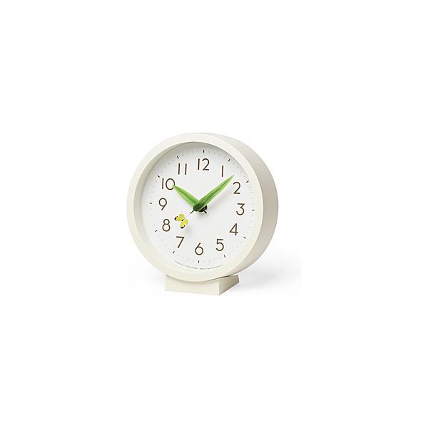 【発売日：2022年05月01日】時計の針に、葉っぱと昆虫をモチーフとした小さな時計です。
