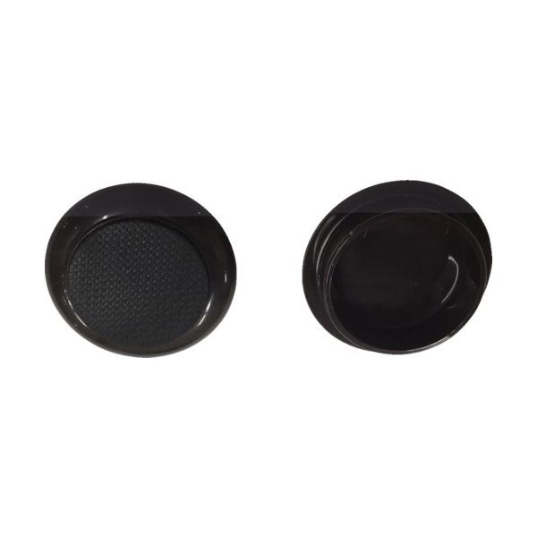 テーブルの脚やキャスターなどのすべり止めに使える平置きキャップです。