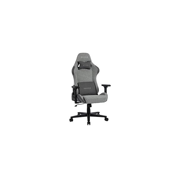 【発売日：2024年09月25日】リビングに馴染むオフカラーファブリックを使用したライフスタイルゲーミングチェア。<br>日本人の体型に合わせて設計された低座面仕様。デスクワークに最適な前傾モードや腰部振動機能付きランバーサポー...