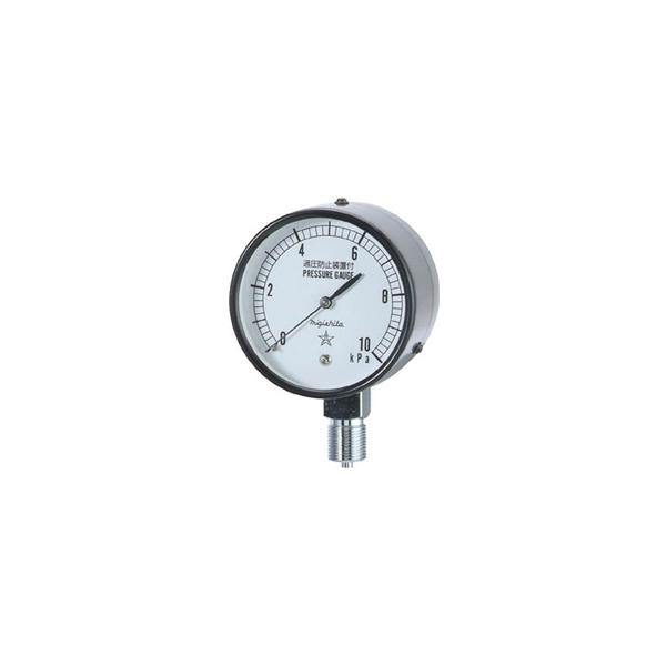 微圧計はブルドン管圧力計で計測できない低圧力を測定できます。