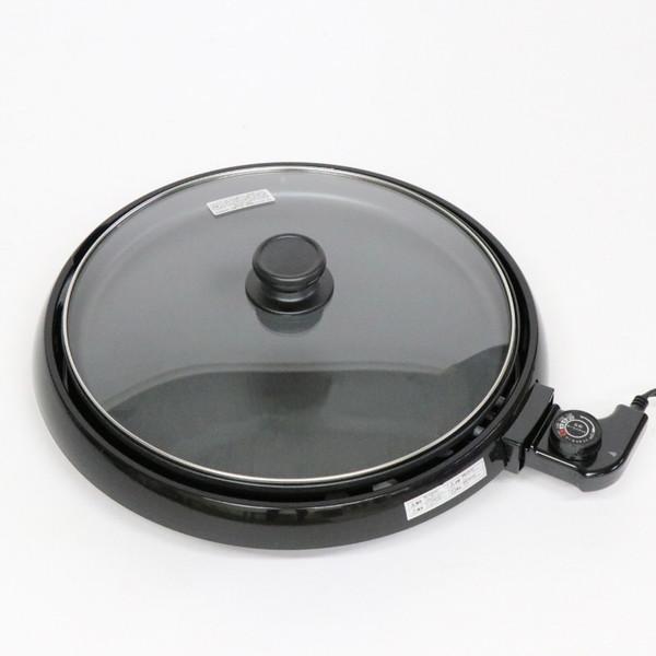 【発売日：2023年02月07日】1300Wハイパワーで温度ムラが少ない丸型ホットプレート。<br>着脱式プレートで丸洗いでき、保温〜230℃まで温度調節可能。