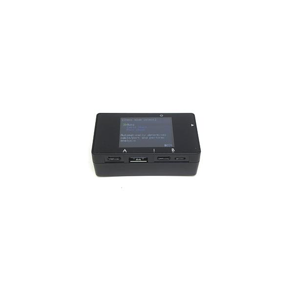 【発売日：2025年09月19日】大ヒットしたUSBCableChecer2の後継新モデル。デザイン、機能を大幅更新。<br>USB4規格に対応し、ケーブルだけでなく、USBポート（ACアダプタやモバイルバッテリ）の性能も確認で...