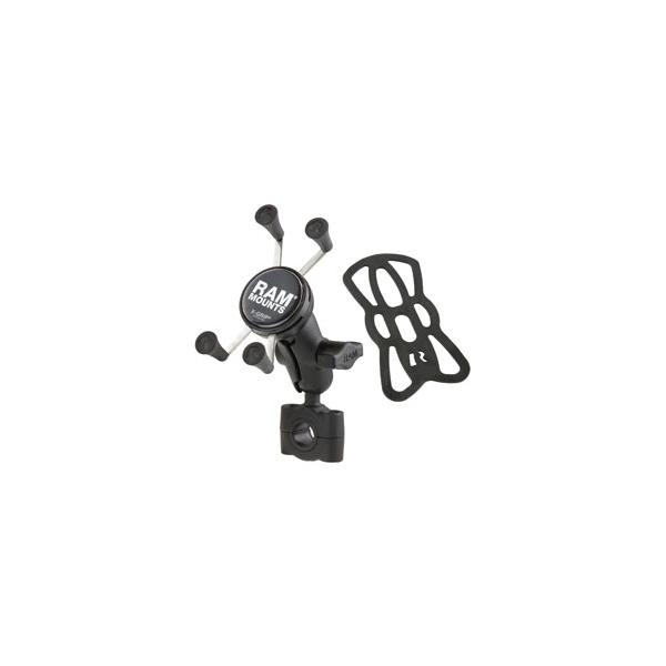 【発売日：2020年05月15日】X-グリップホルダー＆ダブルソケットアーム＆ハンドルバーベースマウントのセット<br>バー径19mm-25.4mmに対応