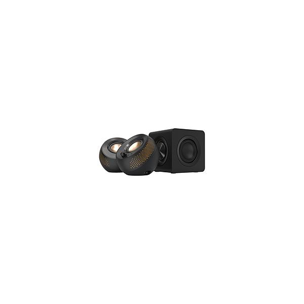【発売日：2024年04月01日】USBオーディオ/Bluetooth/アナログ3種の接続に対応<BR>デュアルパッシブラジエーターを備えた新開発のコンパクトサブウーファー採用<BR>RGBライティング搭載 USB-...