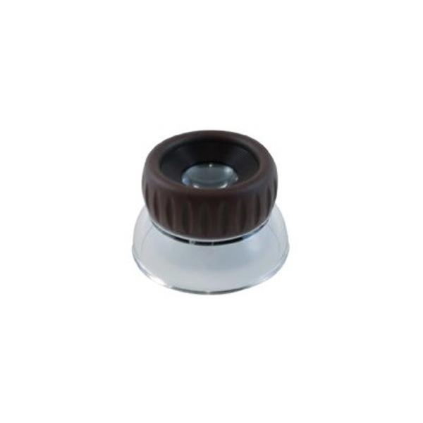 ダイヤルを回すと自分の視力に合わせてピント調節ができ、観察や検査などに最適