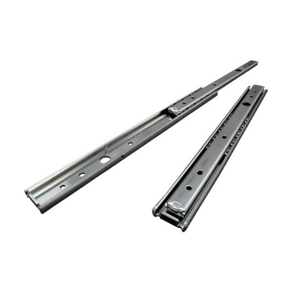 ドロワーメンバーを3/4引き出せるスライドレールです。