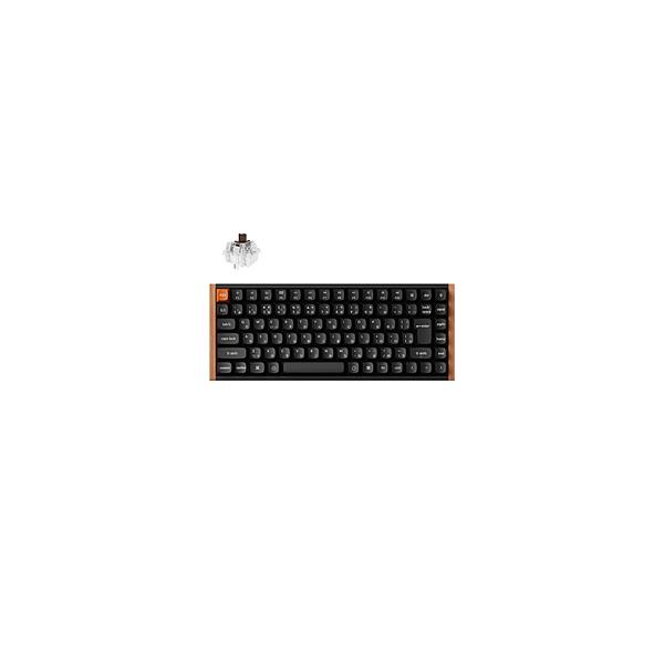 【発売日：2025年07月16日】人気のKeychron K2 Maxにウッド+アルミフレームのボディに人気の静音スイッチ（静音赤軸、茶軸、バナナ軸）を組み合わせたメカニカルキーボードのスペシャルエディションが登場！<br>「K...