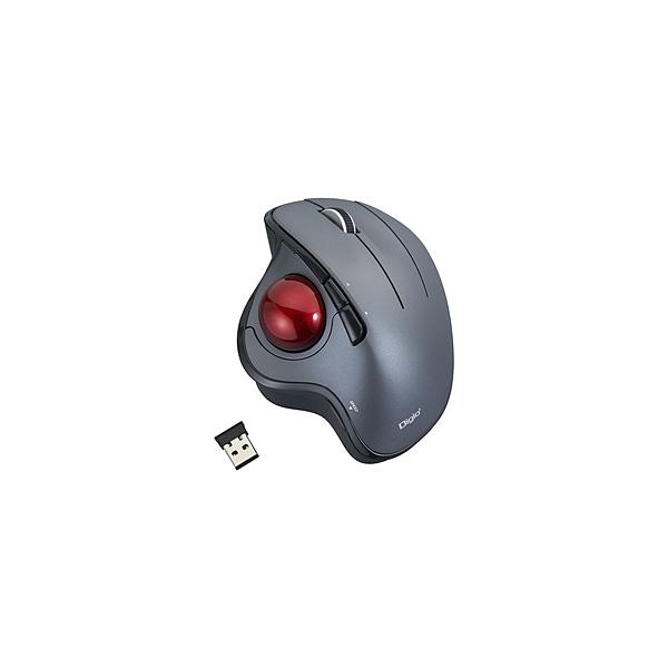 【発売日：2021年11月30日】選べる2つの傾斜角度<br>「角度可変スタンド付き。無線 親指5ボタン光学式トラックボール」