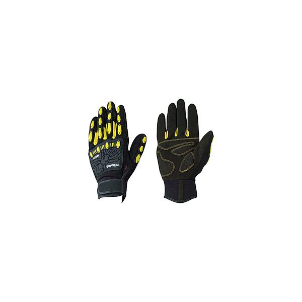 手の平には独自意匠のウレタンパッドを採用し衝撃を緩和します。