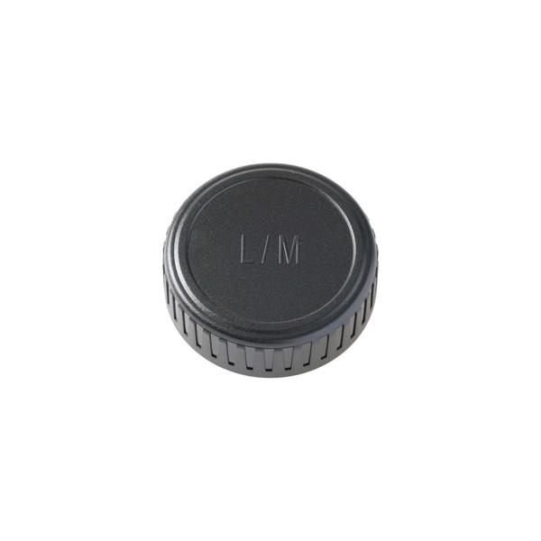 お手持ちの機材をホコリや傷から護る、ライカMマウント用のレンズリアキャップ単体。