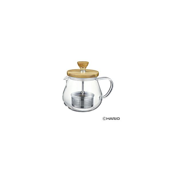 茶こしを引き上げるタイプのティーポットです。