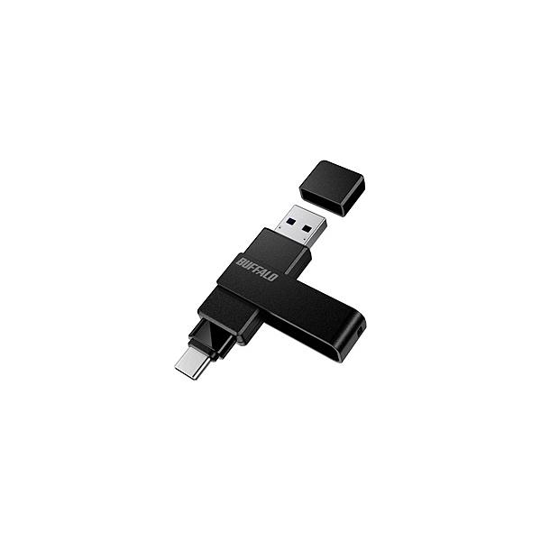 【発売日：2025年09月20日】USB Type-C / Type-A両方の端子を備えているため、さまざまな機器に直接つなぐことができるUSBメモリーです。<br>「USB 3.2(Gen1) Type-C/Type-A両対応...