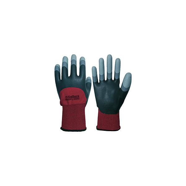 ゴム3層コートで、破れやすい指先の摩耗強度を1層コートの7倍以上にしました。