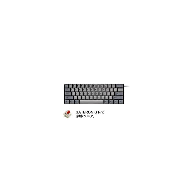 【発売日：2024年10月11日】60％レイアウトでコンパクトなメカニカルキーボード<br>New Poker IIはGATERON社のメカニカルスイッチを搭載した60％レイアウトのメカニカルキーボードです。作業を効率化させる様...