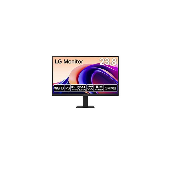 【発売日：2025年02月06日】LG Monitor 24U631A-B WQHDだから画面をもっと有効に