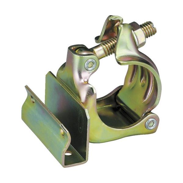 単管に板材（板厚： 12mm）をパイプに取付け固定するクランプです。