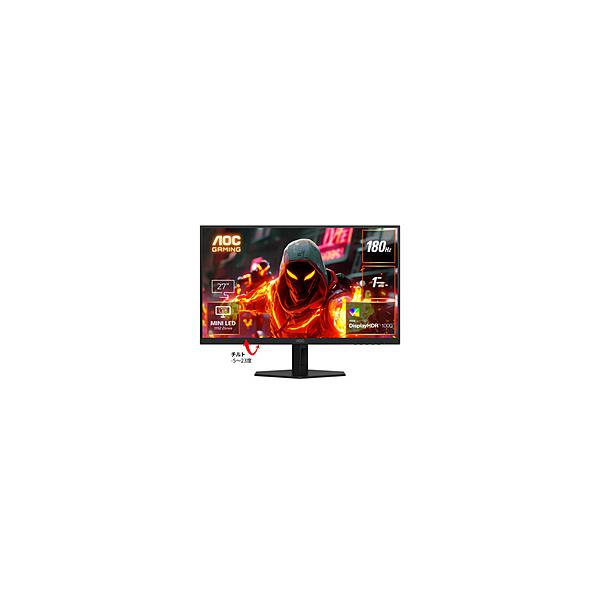 【発売日：2025年06月27日】ゲームの世界観にもっとのめり込みたいあなたへ！−QD Mini-LED搭載・高精細ゲーミングモニター