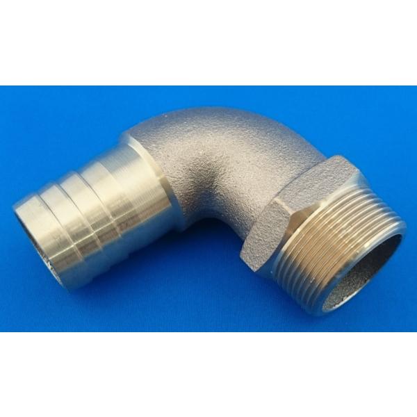 海水 耐食 黄銅製ではなく耐食性が非常に高い高級素材砲金性ですネジサイズ：R1"(呼び25ミリ・25A配管用ネジに適合)■タケノコ外径：ホース内径25ミリ(１インチ）に使用できます。