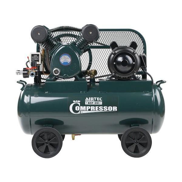 送り先が企業様のみです。<br><br>商品説明 <br><br>ベルト式、2シリンダー搭載！<br>エアーが溜まるのが早く連続使用可能<br>騒音・振動が小さく耐久性...