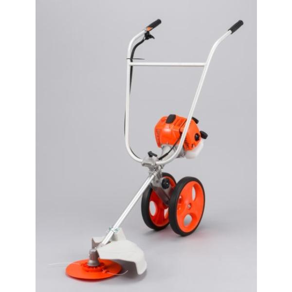 工進　エンジン式手押し草刈機　EBC-35C　●エンジン名称：空冷4サイクルガソリンエンジン：K-35　　　　　　　　　　　　　　　　　　　　　　　　　　　　　　　　　　　　　　　　　　　　　　　　　●使用燃料：自動車無鉛ガソリン　●タンク...