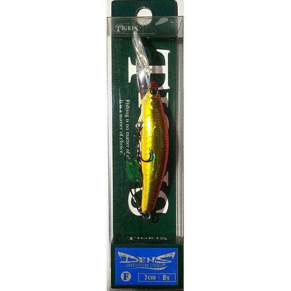 ハルシオンシステムティグリスデンス ミディアムディープ 70F(DENS MEDIUM DEEP 70F)70mm/8.0gカラー：H-G WINE一般のものよりも深く潜るようにセッティングをしたデンスシリーズ待望のＭＤモデル。抜群の飛距離...