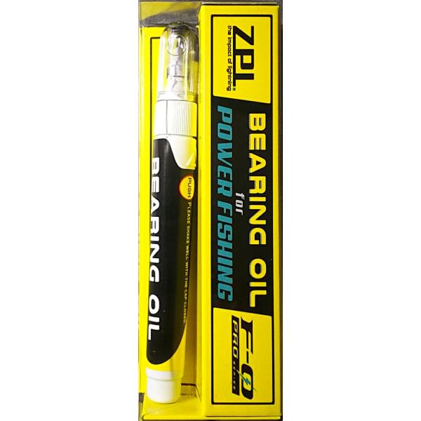 [特価] ZPI　F-0 PRO パワーフィッシング　ベアリングオイル　製造終了モデル 容量：7mlメーカー小売価格 定価2,420円（税込）飛距離が必要なシチュエーションに最適リールの使用頻度が高い方に(高耐久)キャスティングメインでのベ...