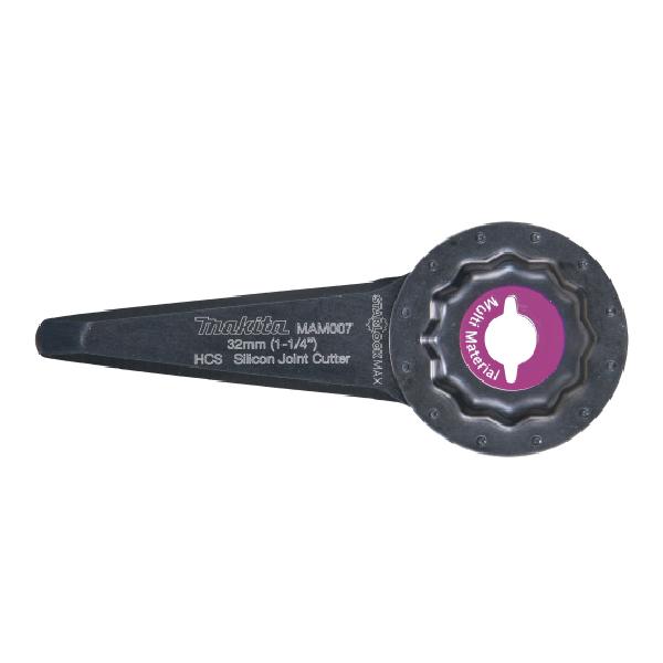 マキタマルチツール用先端工具。コーキング剥がし用。対応機種 TM001G / TM52D用途 コーキングシールの切断・除去刃幅 32mm 刃長 70mm材質 炭素工具鋼（お届けに関して）・ネコポスまたはクロネコゆうパケットで発送します。・郵...