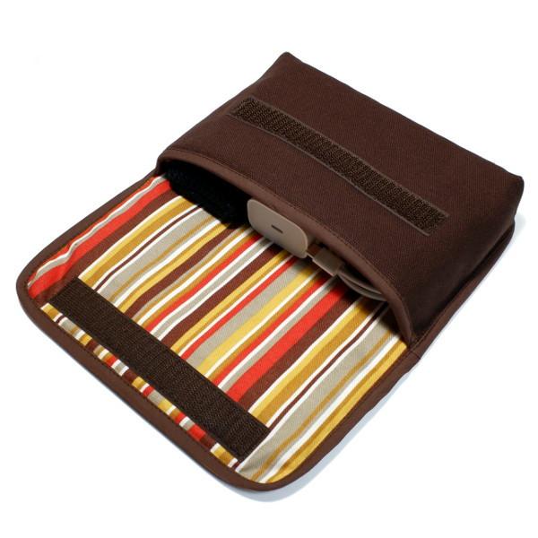 マウスやACアダプタなどのノートPCアクセサリを収納できる布製アダプタケースです。 iPadケースなどとお揃いのカラー・柄であわせることができます。 表地は手触りのよいオックス、裏地は柄が鮮やかなプリントファブリックを使いました。表地と裏地...