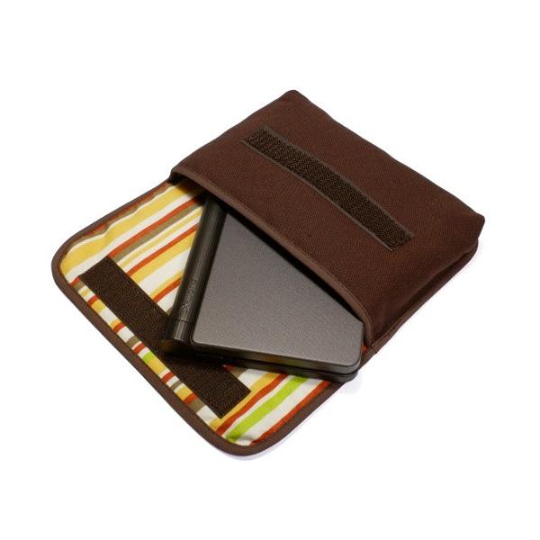 裏地がカラフルなCASIO 電子辞書カバー EX-wordケースです。カシオ電子辞書「EX-word」をピッタリと収納できます。表地は手触りの良いオックス、裏地はカラフルな定番プリントファブリックを使用しています。表地と裏地の間には綿（わた...