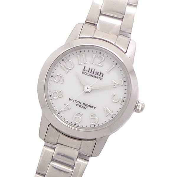 シチズン時計 リリッシュ ソーラー レディース 腕時計 Lilish H997-900 ソーラーメイト SOLARMATE 丸型 3針 ソーラー メタル ウォッチ 電池交換不要 スタイリッシュ かわいい エレガント 女性に 見やすい☆誕生日...