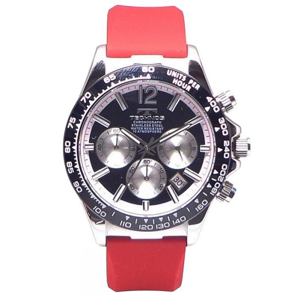 送料無料 腕時計 メンズ ウォッチ テクノス TECHNOS T8C03-BB クロノグラフ CHRONOGRAPH ラバー ベルト 送料無料 日本製ムーブ クォーツ 24時間計 ストップウォッチ SEIKO社製ムーブ 機械 使用 スイス☆...