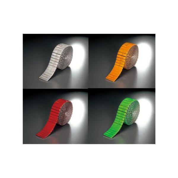 ■サイズ：50mm幅×2.5ｍ巻(5.3mm厚)■材質　：アクリル(裏面粘着テープ付)■カラー：クリアー(866-01)/アンバー(866-02)/レッド(866-03)/グリーン(866-04)