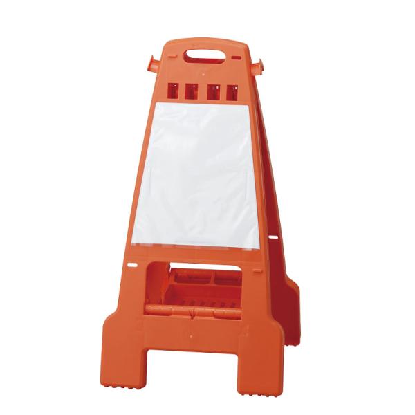 ◆特徴◆Ａ４サイズのイラストや文章がスタンド表示できます片面表示タイプ■仕様■〇本体サイズ：798×428×462mm〇本体カラー：オレンジ〇本体材質　：ポリプロピレン〇透明ポケットサイズ：３３５×３０７ｍｍ〇差込用紙サイズ　　：２９７×２...