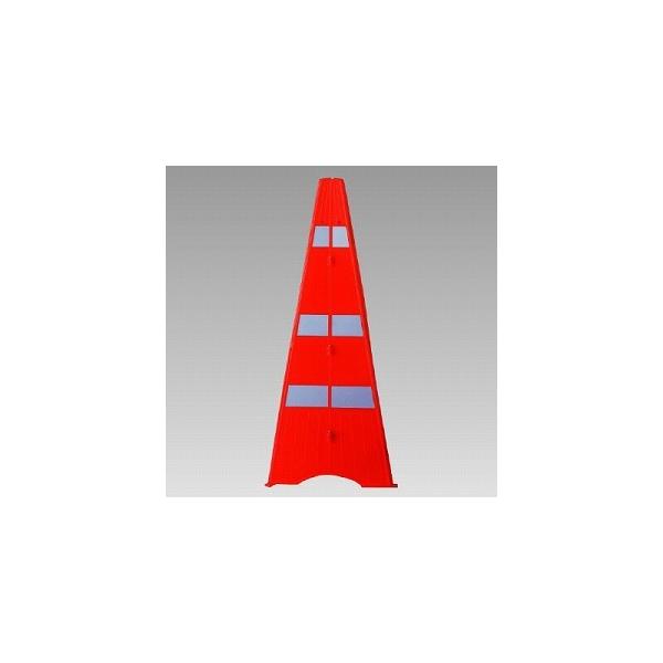 ◆特長◆〇積み重ねてもコンパクト〇かさばらないので荷台スペースを有効に使えます■仕様■サイズ：一辺265三角×660mmH材質　：ポリプロピレン重量　：0.9kgその他：おもりなし