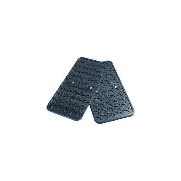 ◆仕様◆サイズ：中サイズ縦70×横140×10厚 カラー：ブラック 入数 ：200枚（10枚×20束）◆特長◆●穴あき加工がされておらず、プレート状になっているため、　必要以上に地面に沈み込みません。●中心２箇所の勘合部の凹凸のみを接点とし...