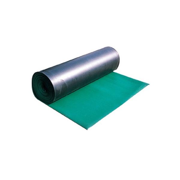 B山ゴムマット 1m×１０ｍ表面が縦筋・横筋をお選び頂けます。ヨコ筋タイプは進行方向に対して、ヨコに筋が入っているため、グリップ力がさらにアップします。■サイズ：1m×10m×3mm厚■カラー：表/緑 裏/黒■重量：約40kg※重量の関係で...