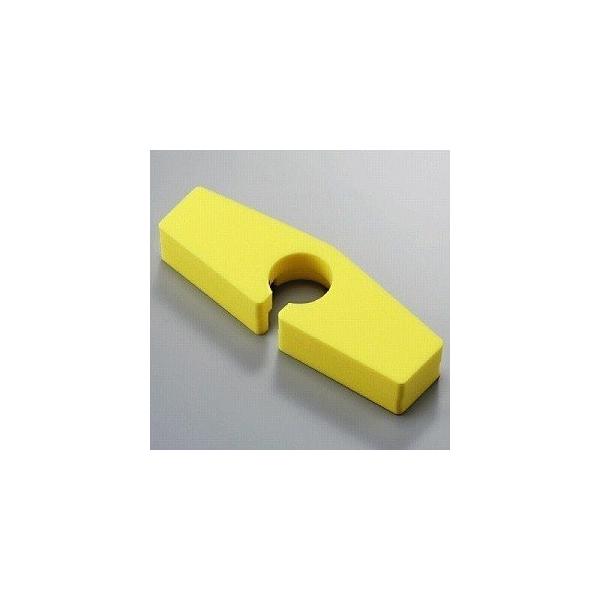 ◆特徴◆〇発泡材なので衝撃をしっかり吸収します！〇一体型なので取り付けがとても簡単！上からはめ込むだけでＯＫ！〇一個ずつ袋入りなので保管もラクラク！■仕様■名称 ハンドルカバー（ジャッキベース用）カラー 黄