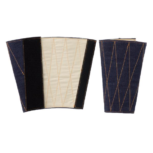 手甲 デニム マジックテープ １双＜デニム手甲マジック　991D＞■Мサイズ：全長：200mm/手首周囲：210mm/腕周囲：330mm■Ｌサイズ：全長：200mm/手首周囲：230mm/腕周囲：350mm■ＬＬサイズ：全長：200mm/手...