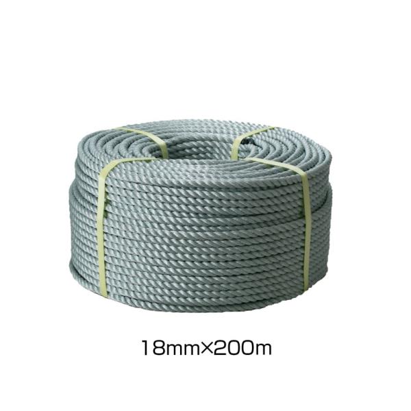 ■サイズ　：18mm×200ｍ巻■カラー　：グレー■メーカー：名古屋製鋼■返品　　：不可