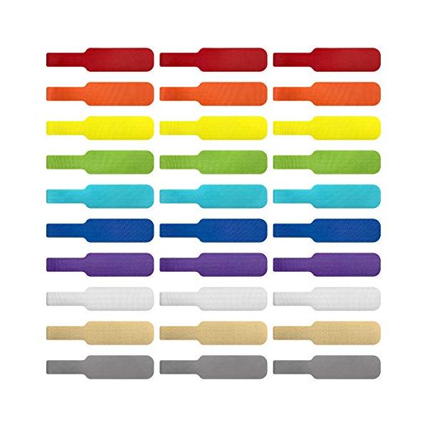 「商品情報」「主な仕様」Wrap-It ケーブルラベル L 30枚（マジックテープ/ 筆記面 5.7 x 1.9cm）米国特許出願中。＜整理整頓＞ 間違ったコードを抜くのはもうウンザリ？そんなイライラをケーブルラベルが解決してくれます。コン...