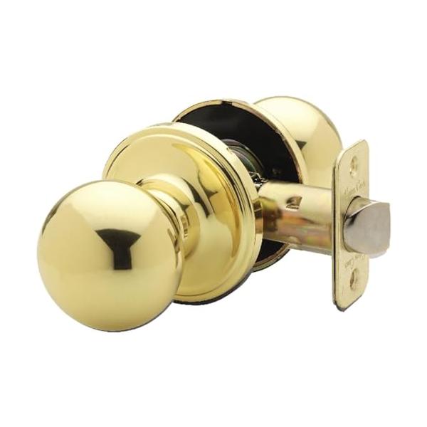 「商品情報」「主な仕様」安全性と品質面で非常にバランスの取れたドアノブ美しいツヤ真鍮仕上げ汚れに強く、耐久性に優れています高品質＆水準で設計・製造されながら、調達面の工夫によってお求めやすい価格帯を実現厳しい米国建築基準法に適合するよう十分...