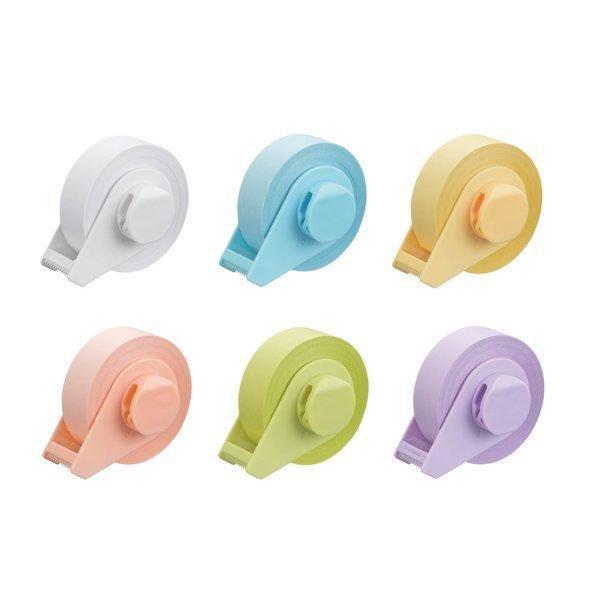 メーカー名/ヤマト株式会社サイズ/約W56×D72×H28mm仕様/○テープ：15mm幅×10m 〇クリップ付きカッター+磁石（内側） ○クリアケース 〇台紙