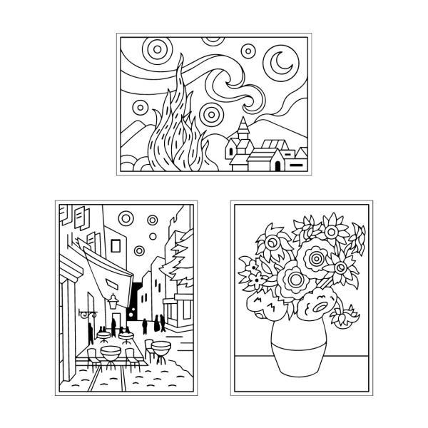 メーカー名/ヤマト株式会社 商品サイズ/W175×H240mm セット内容/グラスデコシール3枚 材質/シール：ポリ塩化ビニル・紙 商品コメント/ グラスデコを塗って乾かすだけで、ステンドグラス風のアート作品が作れるシールです。縁どりが印刷...