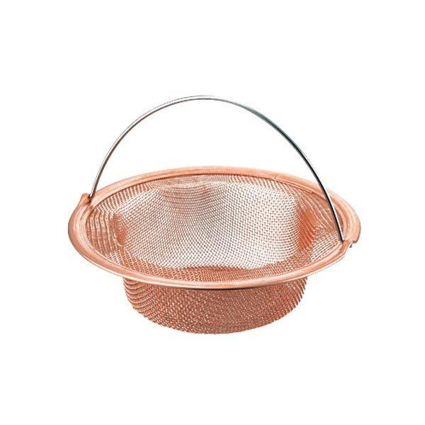 【3980円以上のご購入で送料無料(地域限定)】純銅製ゴミ受け(大) 日本製 H-2209