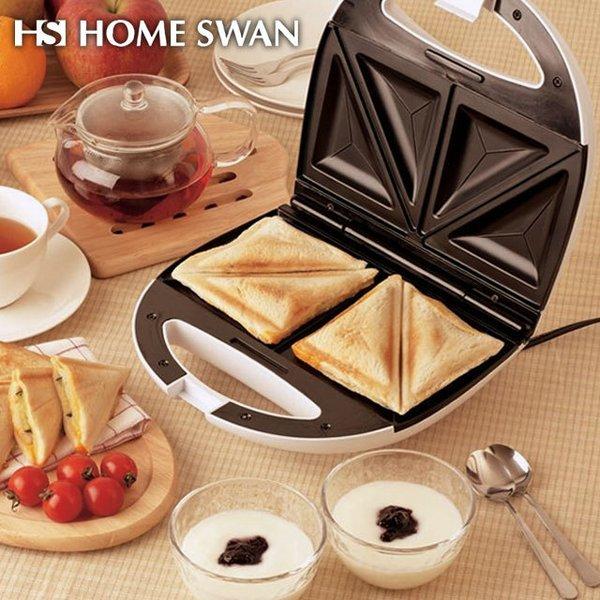 「爆買」 bakugai202604【3980円以上のご購入で送料無料(地域限定)】HOME SWAN ホームスワン ホットサンドメーカー SHS-20